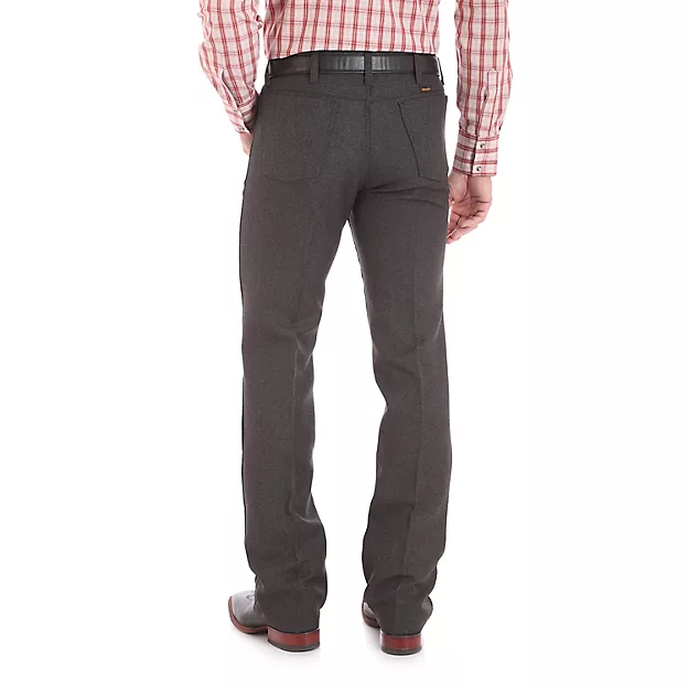 82HK / Men's Heather Black Wrangler® Wrancher® Dress Jean 82HK / Men's Heather Black Wrangler® Wrancher® Dress Jean